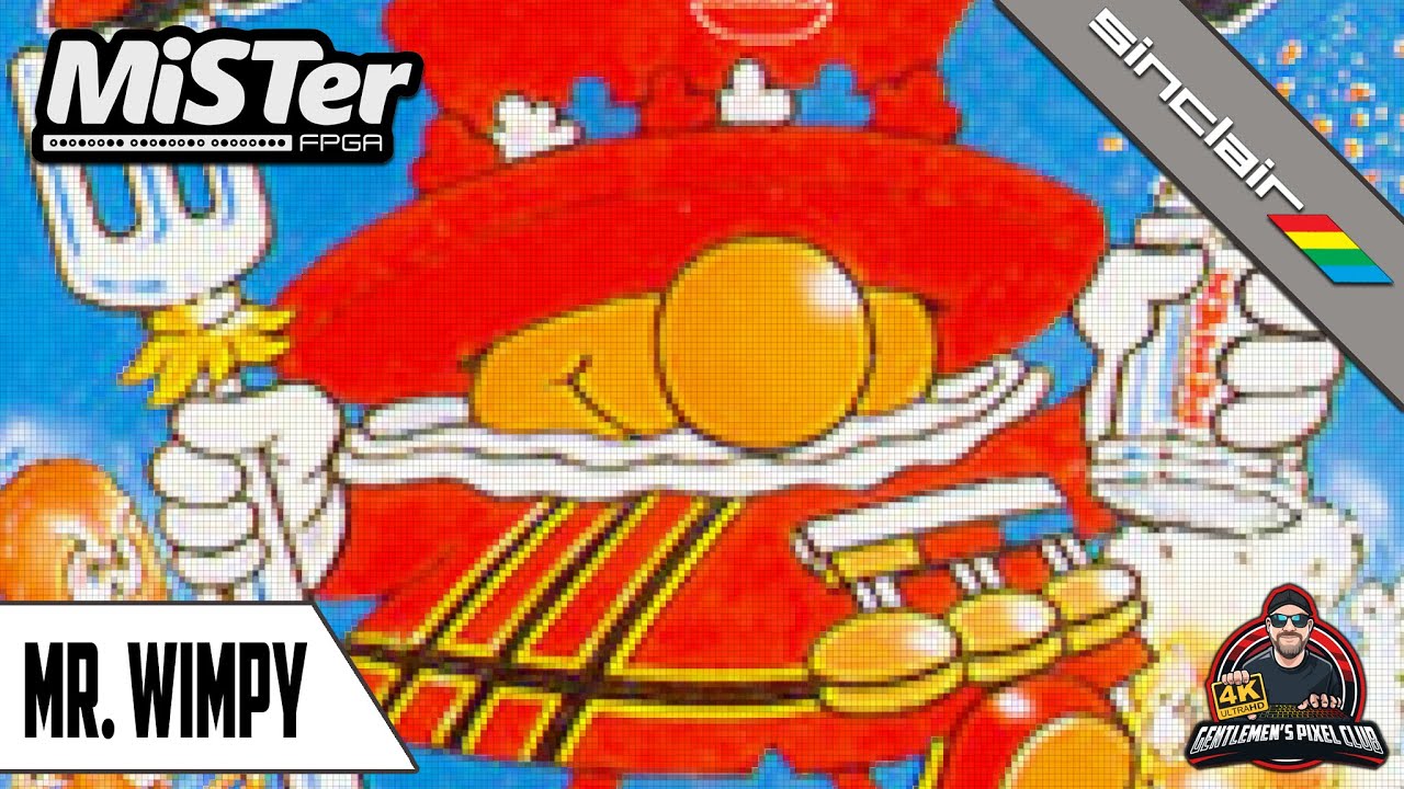 Mr Wimpy / MiSTer FPGA / Spectrum - YouTube