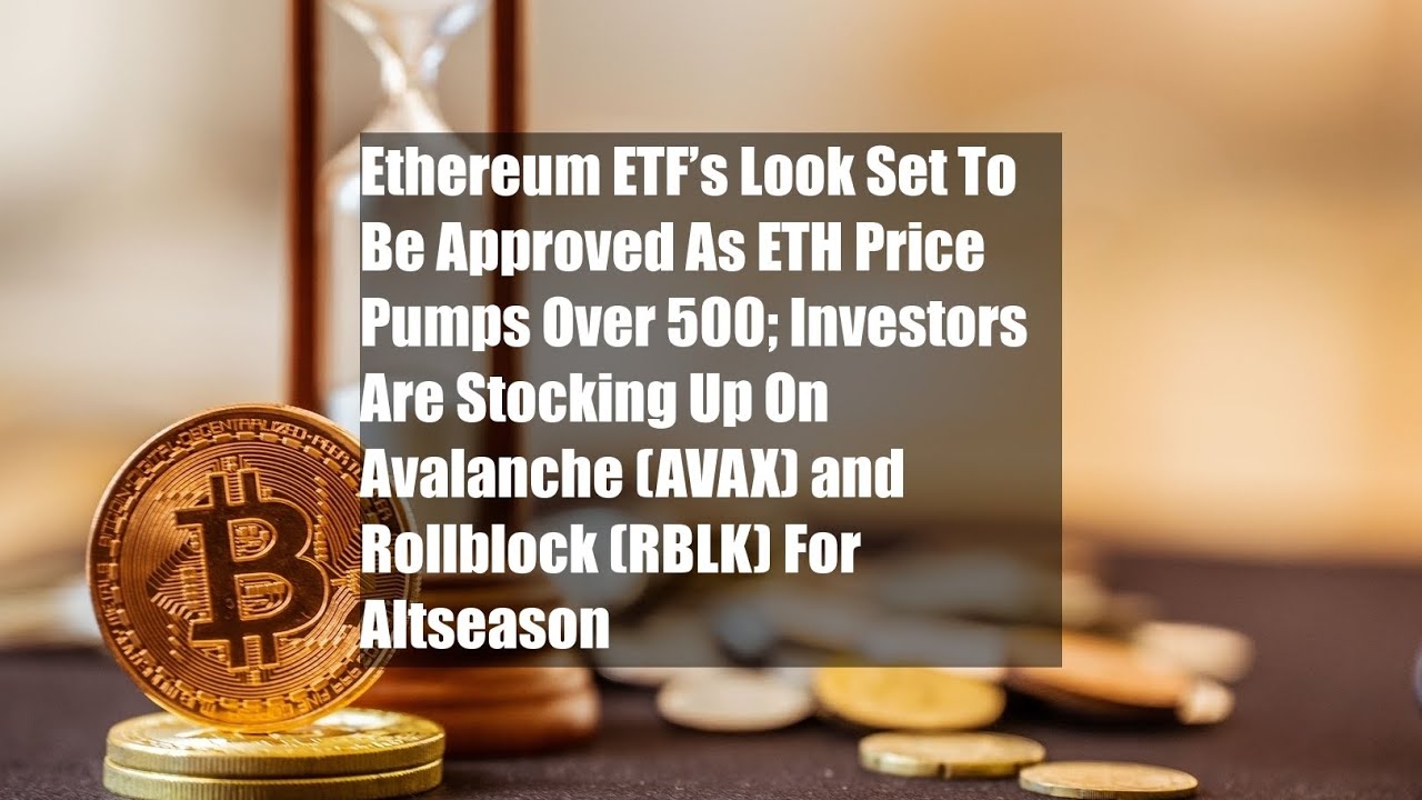 Ethereum ETF’s Look Set To Be Approved As ETH Price Pumps Over $3500 ...