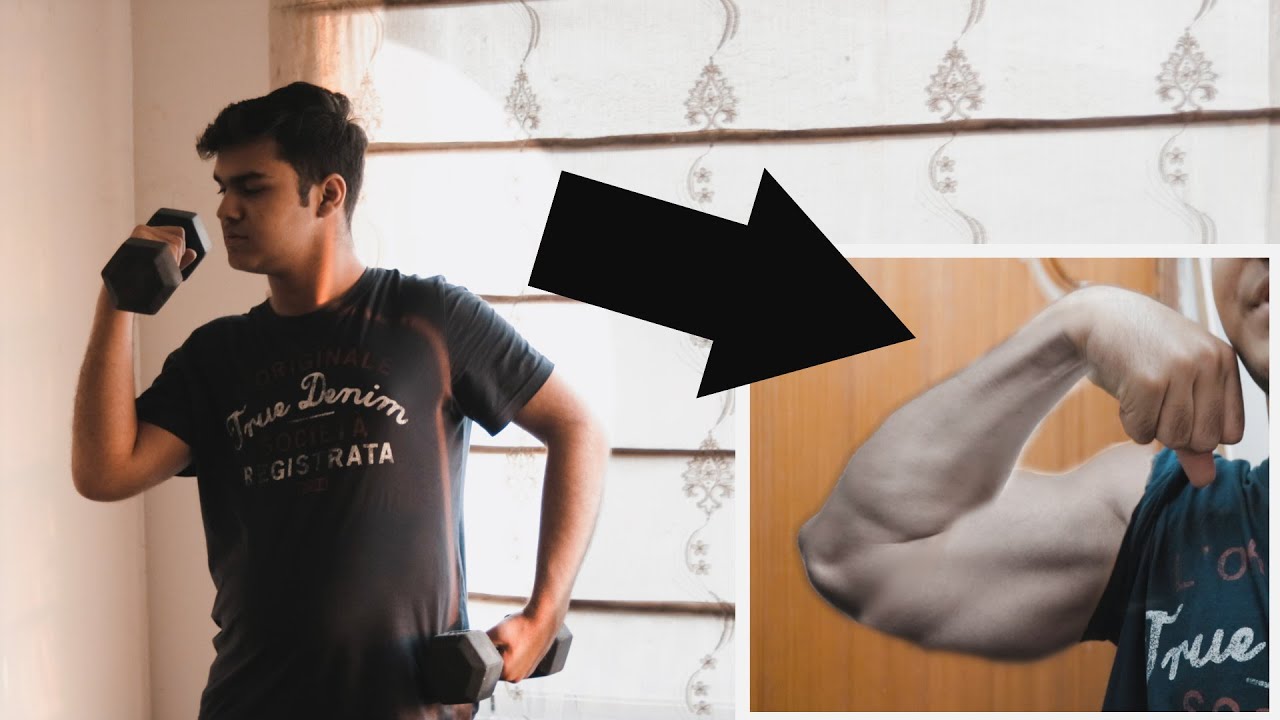 I Did 500 Bicep Curls In A Day & You Won't Imagine How Strong My Biceps ...