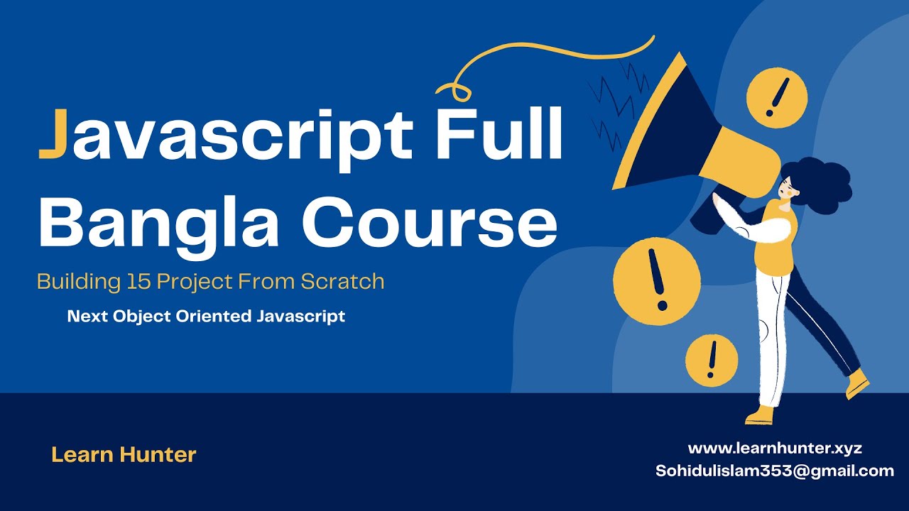 06. Onclick Event | JavaScript Full Complete Course In Bangla | Step By ...