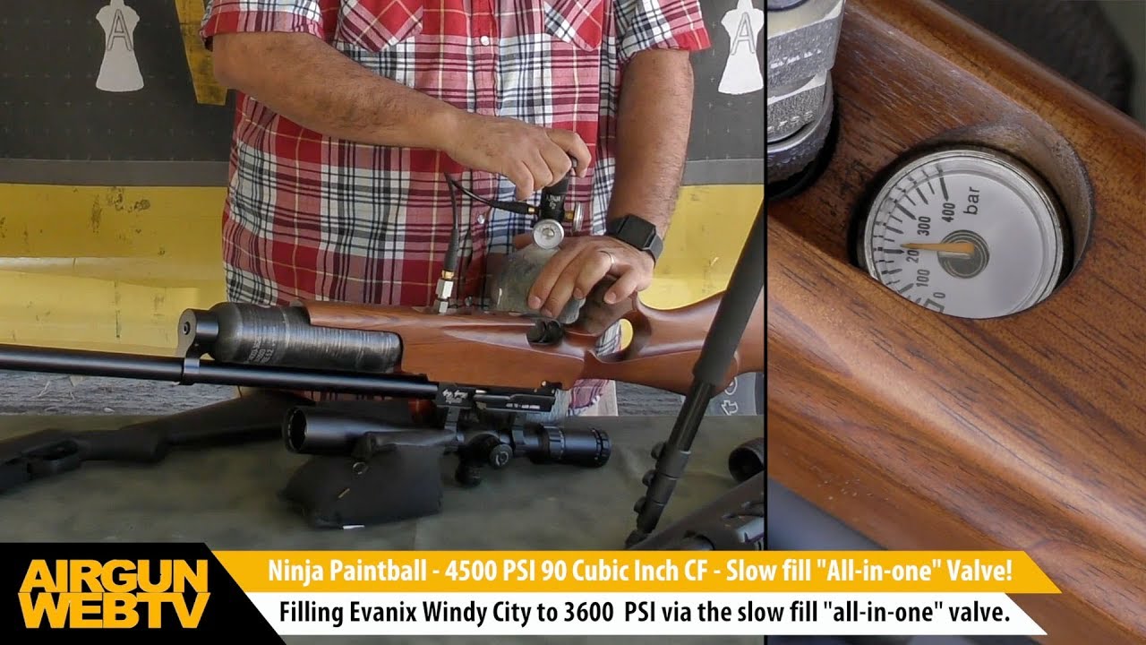 Ninja’s New Slow Fill All-in-one Valve 4500 PSI PCP Fill System ...