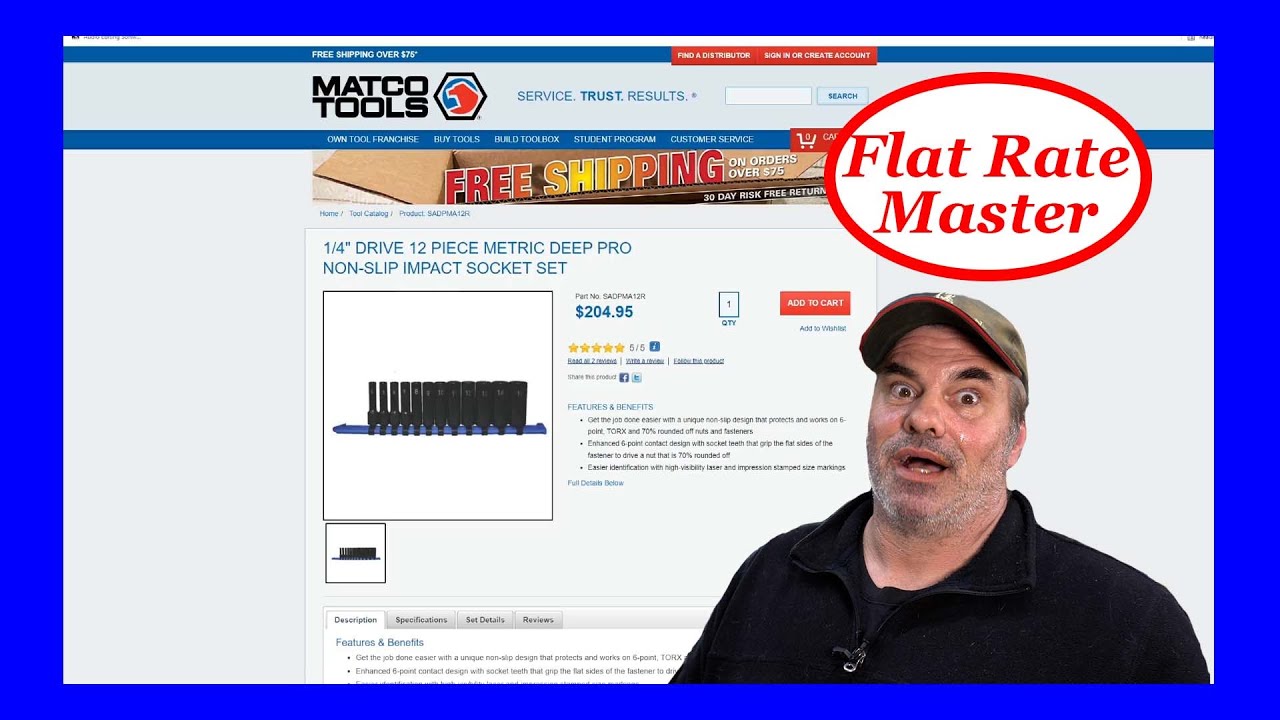 Matco's Anti Slip Impact Sockets - YouTube