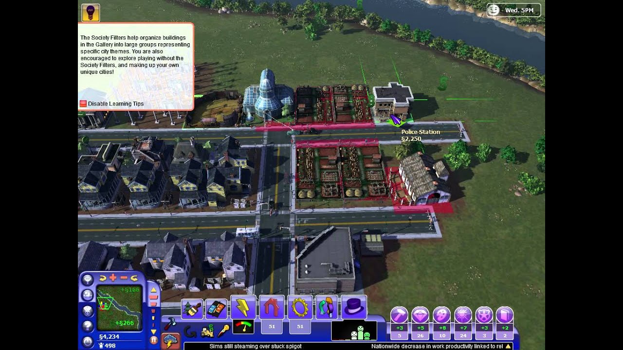 Sim City Societies Let's Play Part 2: The Small Farm town - YouTube