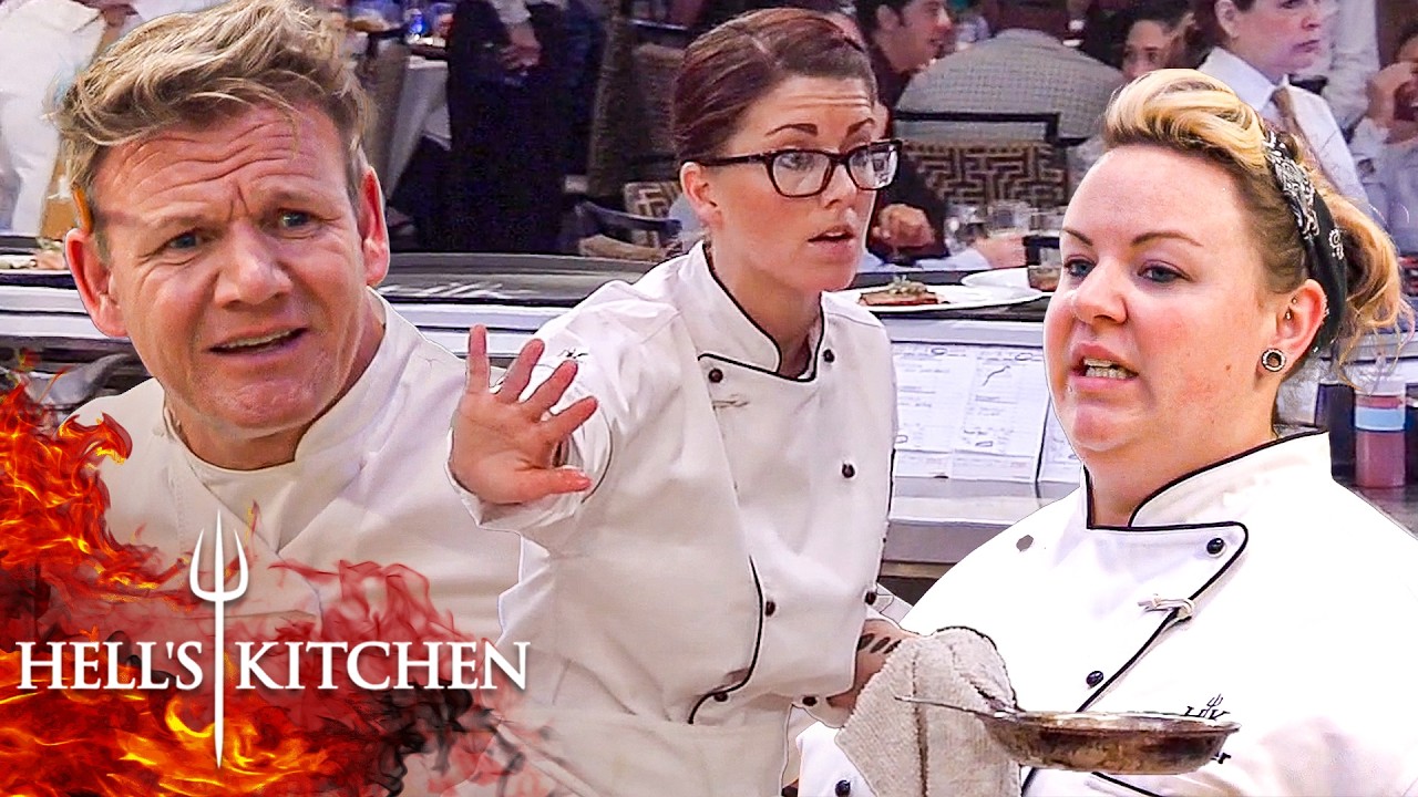Heather Enters B*tch-Mode as Ryan Needs a Change | Hell's Kitchen - YouTube