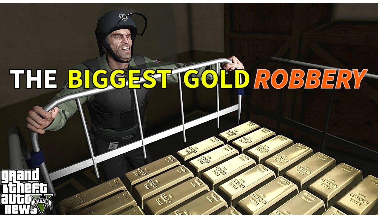 GTA 5 || THE BIGGEST GOLD ROBBERY || WILD GAMING || #gta5 #gameplay # ...