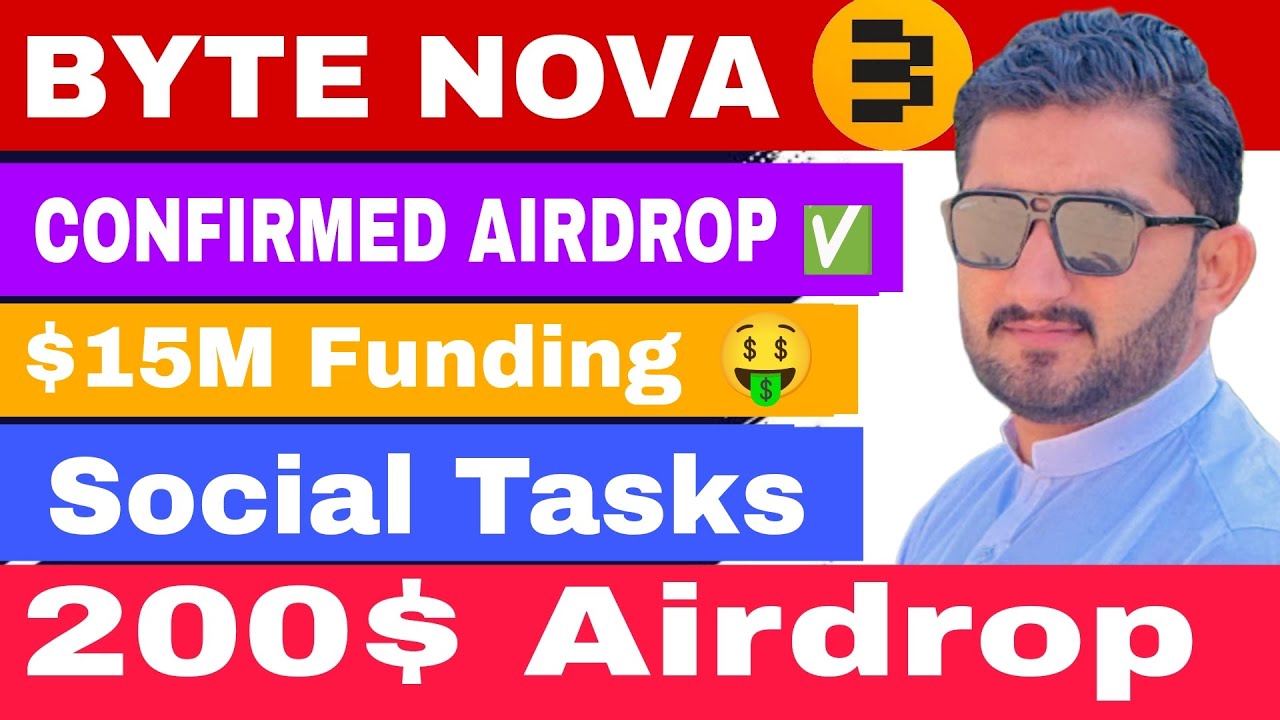 BYTE NOVA FREE AIRDROP|200$ AIRDROP GUIDE| EARN FREE TOKENS| #airdrop - YouTube