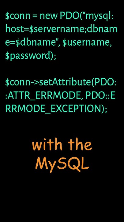 How to delete records from a database using PHP - YouTube