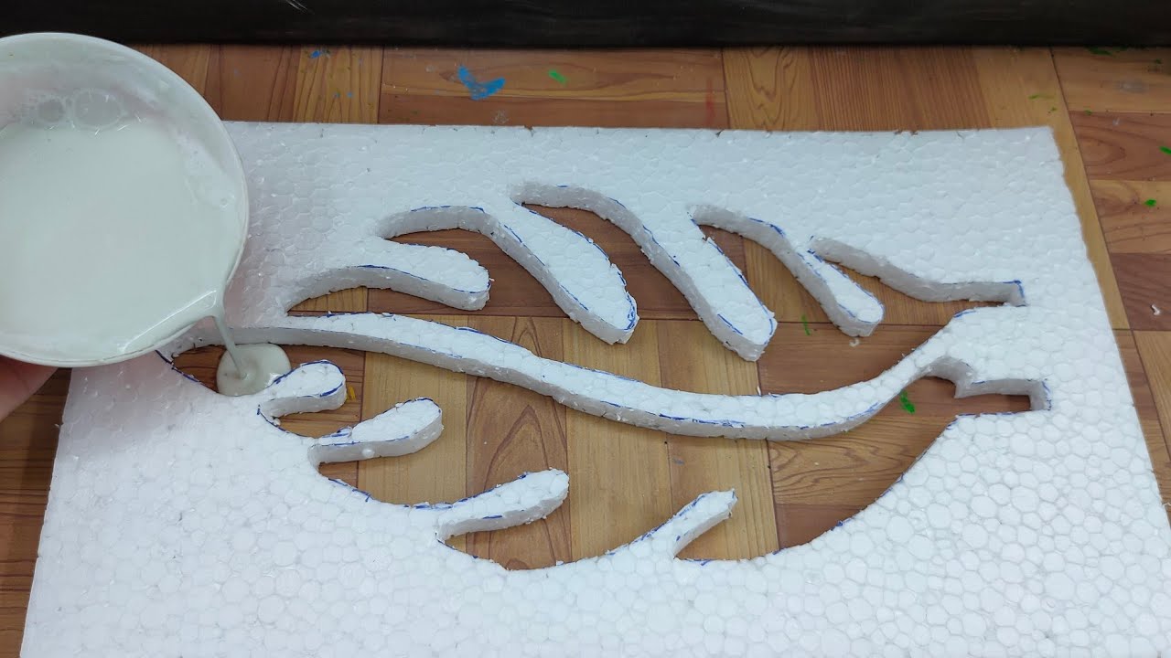 Leaf ☘️ Cement Craft Ideas • White Cement Craft Idea • Showpiece • Home ...