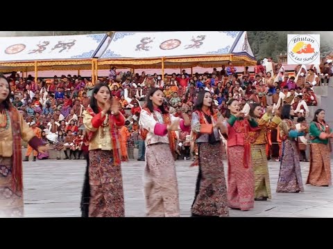 Thimphu Tshechu 4 || Thimphu Bhutan || Thimphu City || Bhutanese Dance ...