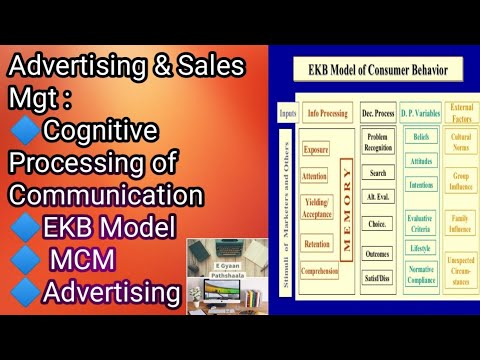 Advertising & Sales Mgt | Cognitive Processing of Communication | EKB ...