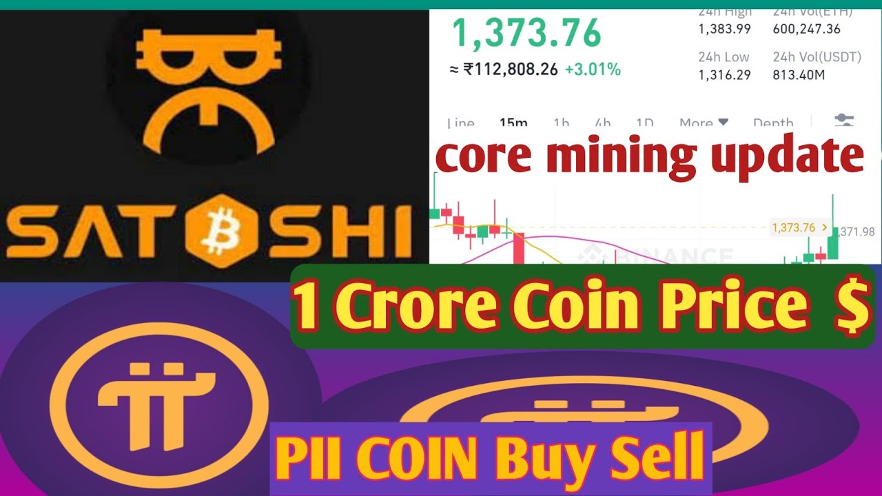 Satoshi Core Coin Price $ | Pii Coin Buy Sell | Core mining update ...