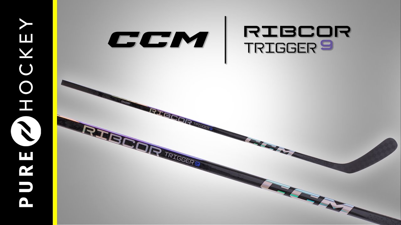 CCM Ribcor Trigger 9 Hockey Stick | Product Overview - YouTube