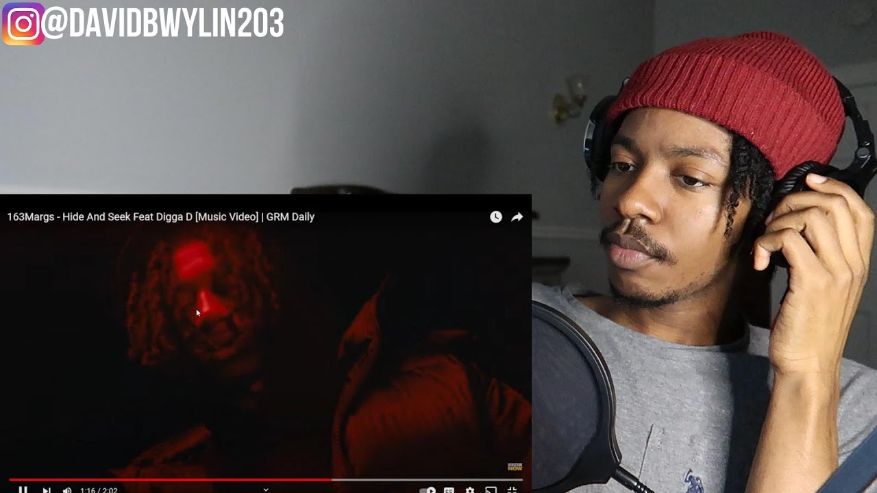 AMERICAN REACTION to 163Margs - Hide And Seek Feat Digga D [Music Video ...