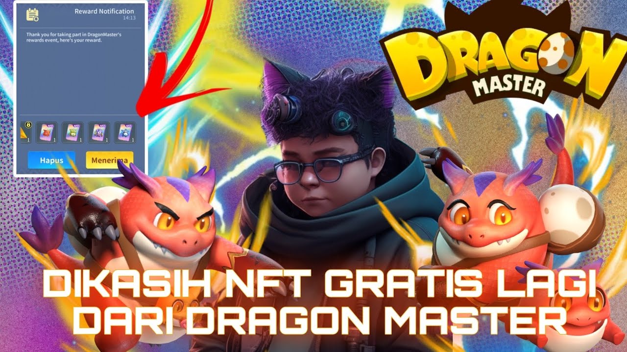 DIKASIH NFT GRATIS LAGI DARI DRAGON MASTER - YouTube