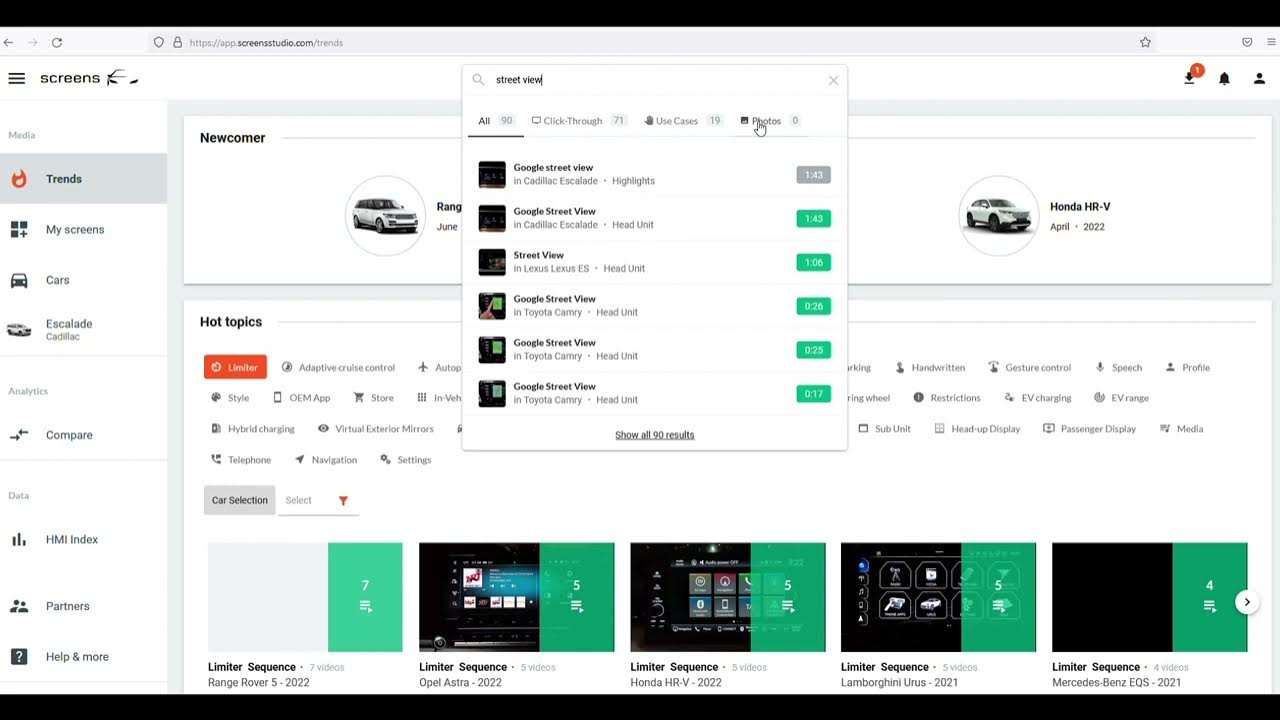 Screens | Tutorial | Search Function - YouTube