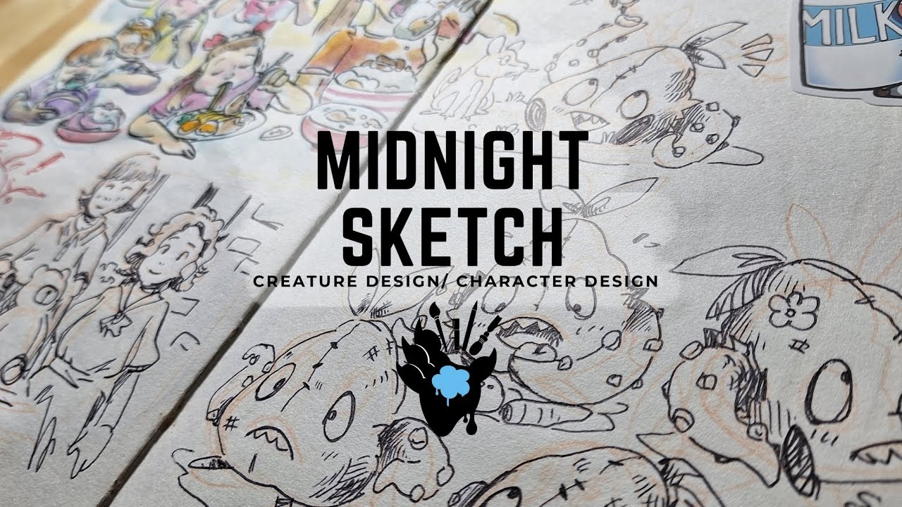 Midnight Sketch: [ Creature Design / Character Design ] random doodle ...