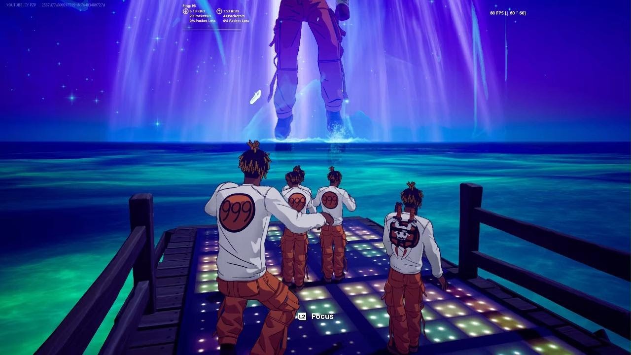 Fortnite Juice wrld Concert Part 1 - YouTube