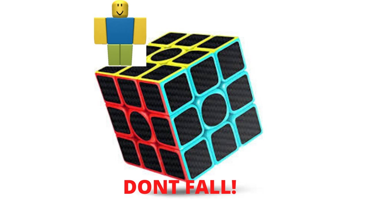 ROBLOX STAY ON THE CUBE! - YouTube