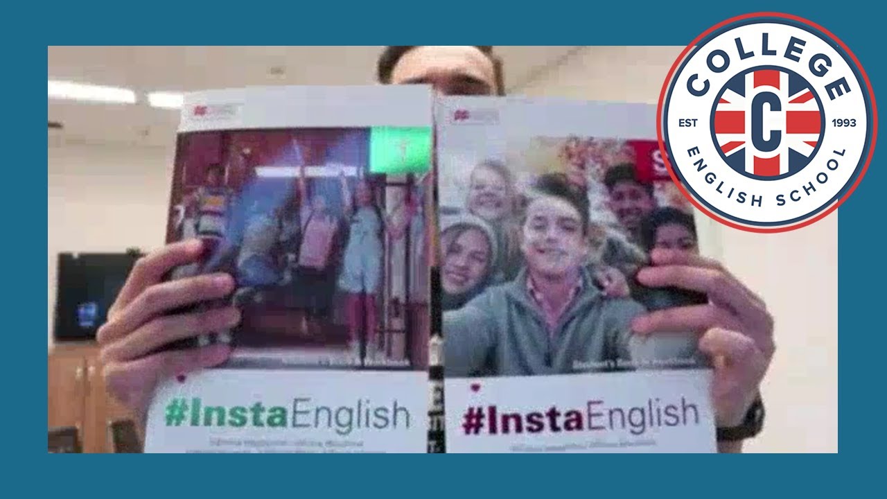 Insta English Presentation - College English School - YouTube