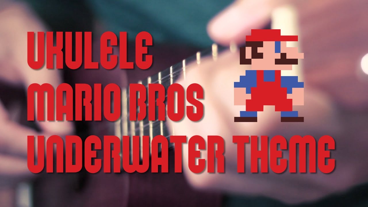 Mario Bros - Underwater Theme - UKULELE SPROUT - Cover - YouTube
