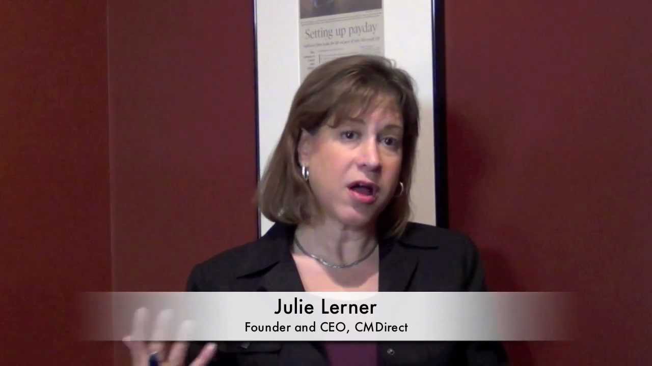 Julie Lerner, CMDirect VCIR Interview - YouTube