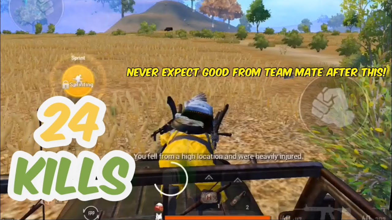 Unique Way To Get Knock | 16+ Kills | Duo V Squad | PUBG MOBILE - YouTube