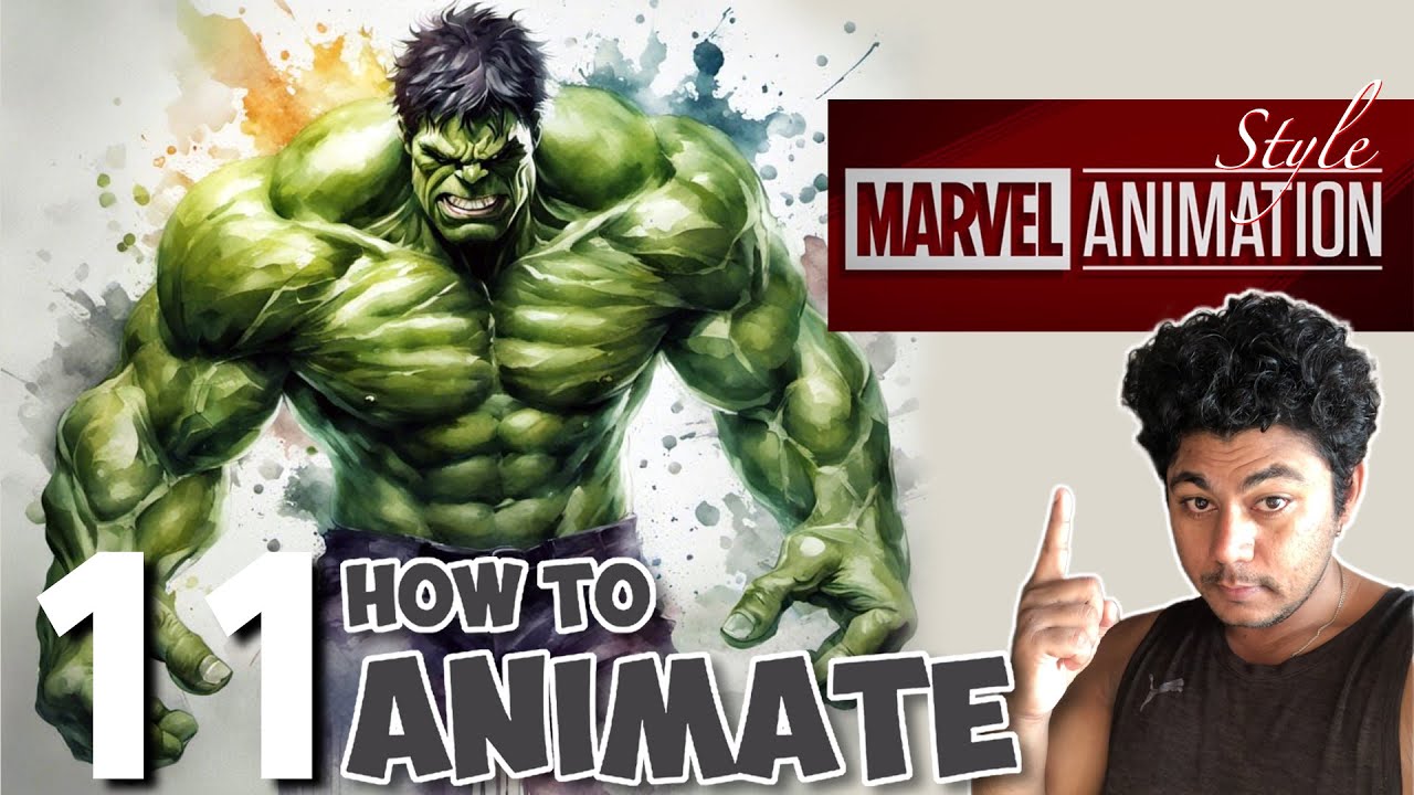 How to animate | animation for MARVEL STUDIO. 11 - YouTube