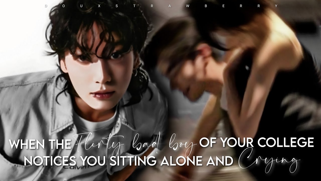 When the flirty bad boy of your college notices you sitting alone and ...