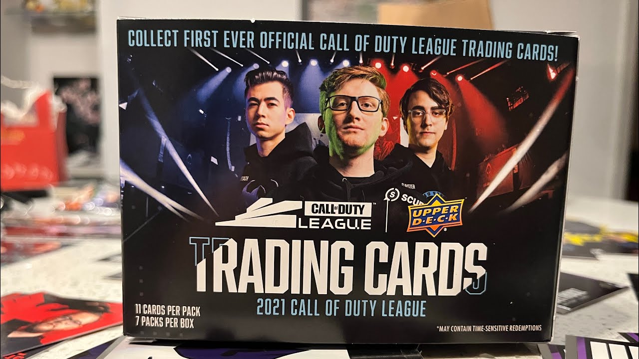Call of Duty League Trading Cards Unboxing - YouTube
