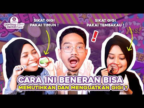 PAKAI TIMUN ! MEMUTIHKAN DAN MENGUATKAN GIGI PAKAI TIMUN DAN TEMBAKAU