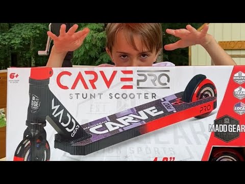 Carve pro scooter build - YouTube