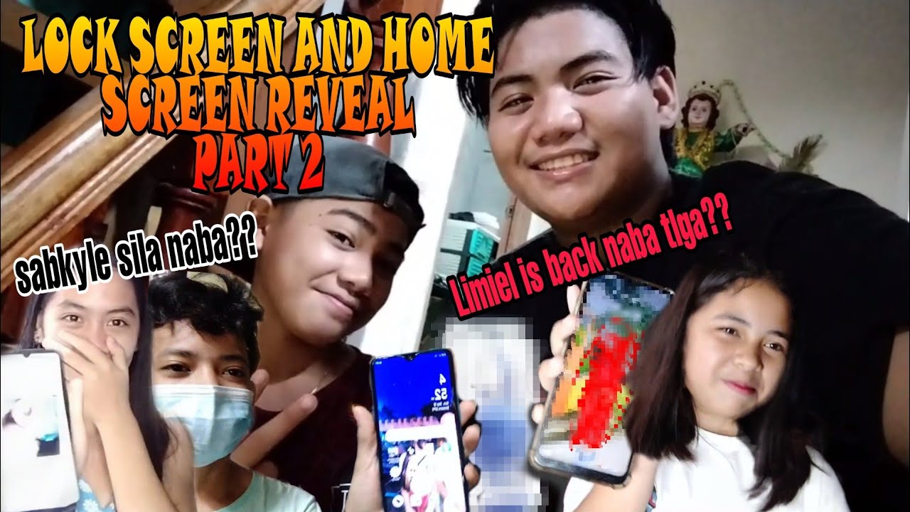 LOCK SCREEN AND HOME SCREEN REVEAL PART 2(LIMIEL IS BACK NABA TLGA??)|JT VLOG'S - YouTube