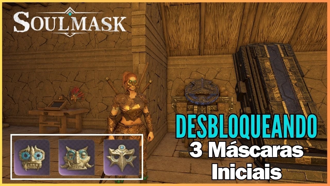 SOULMASK - Como DESBLOQUEAR as 3 Primeiras Máscaras - YouTube