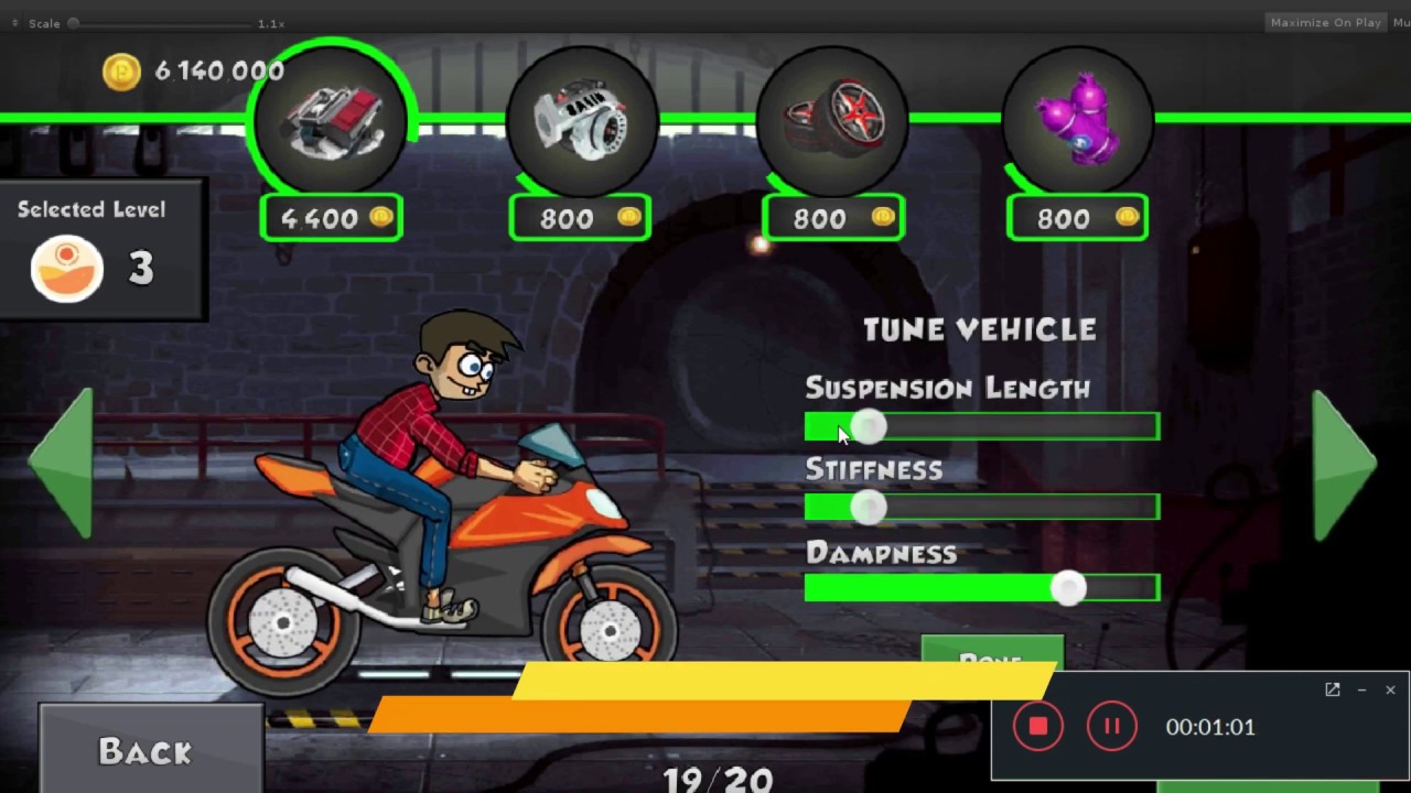 Battle Hill - Hill climb Racing | Main menu Footage | Prototype Footage ...
