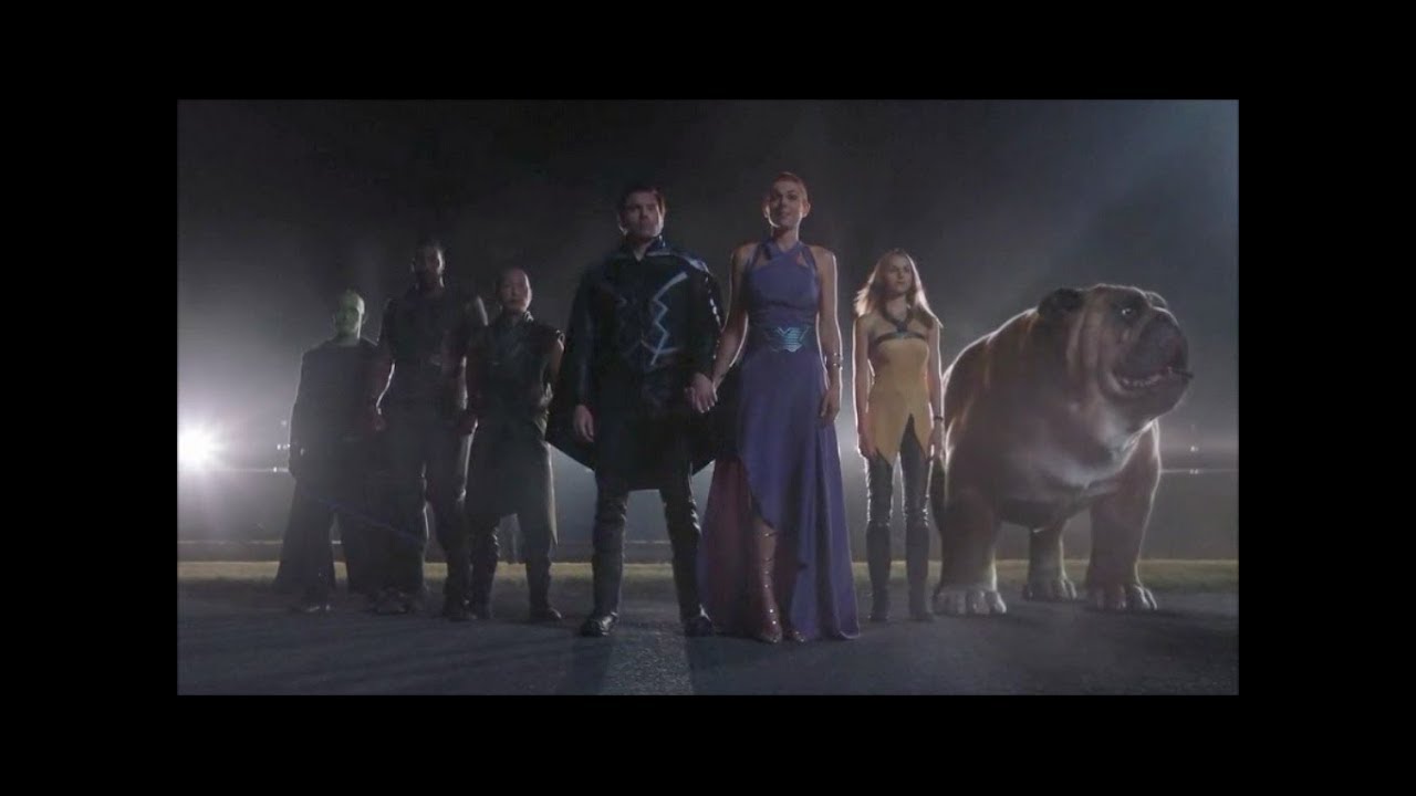 Enfrentamos un dudoso futuro - Black Bolt, Medusa, Krystal, Gorgon ...