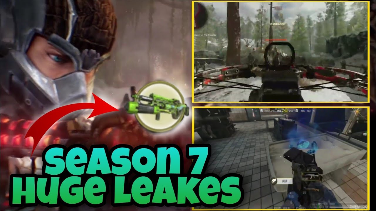 COD MOBILE SEASON 7 (2021) HUGE LEAKS | CLASSIC ZOMBIE MODE LEAK COD ...