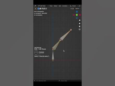 Blender Tips - Fill Between Joints and Parent - YouTube