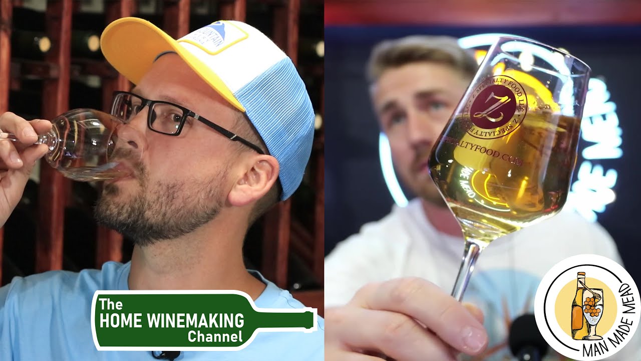 Tasting an INSANE Mead with Garrett from Man Made Mead - YouTube