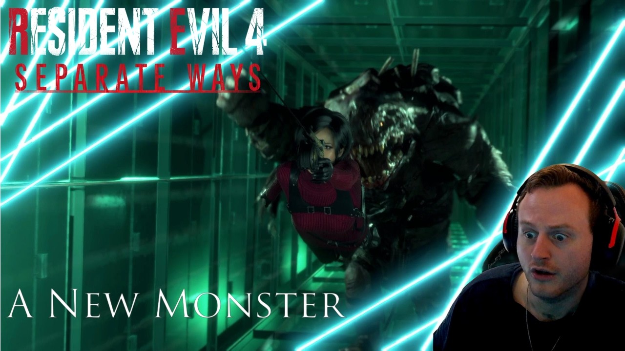 Resident Evil 4 Separate Ways - A New Monster (Part 4) - YouTube