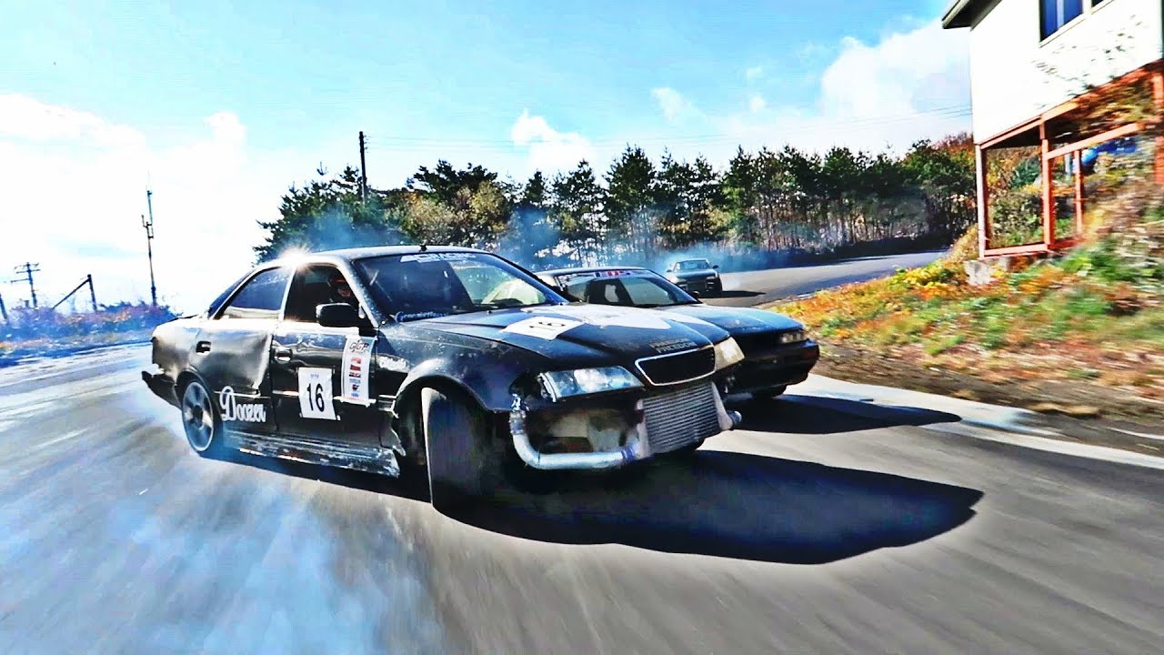 JAPAN EBISU TRIP - 120MPH ENTRIES! MID DRIFT PASSES! DOOR TOUCHING ...