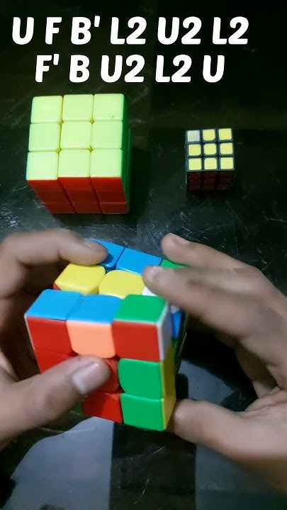 HOW TO MAKE PLUS PATTERN ON RUBIK'S CUBE | RUBIK'S CUBE | #SHORTS #PATTERN - YouTube