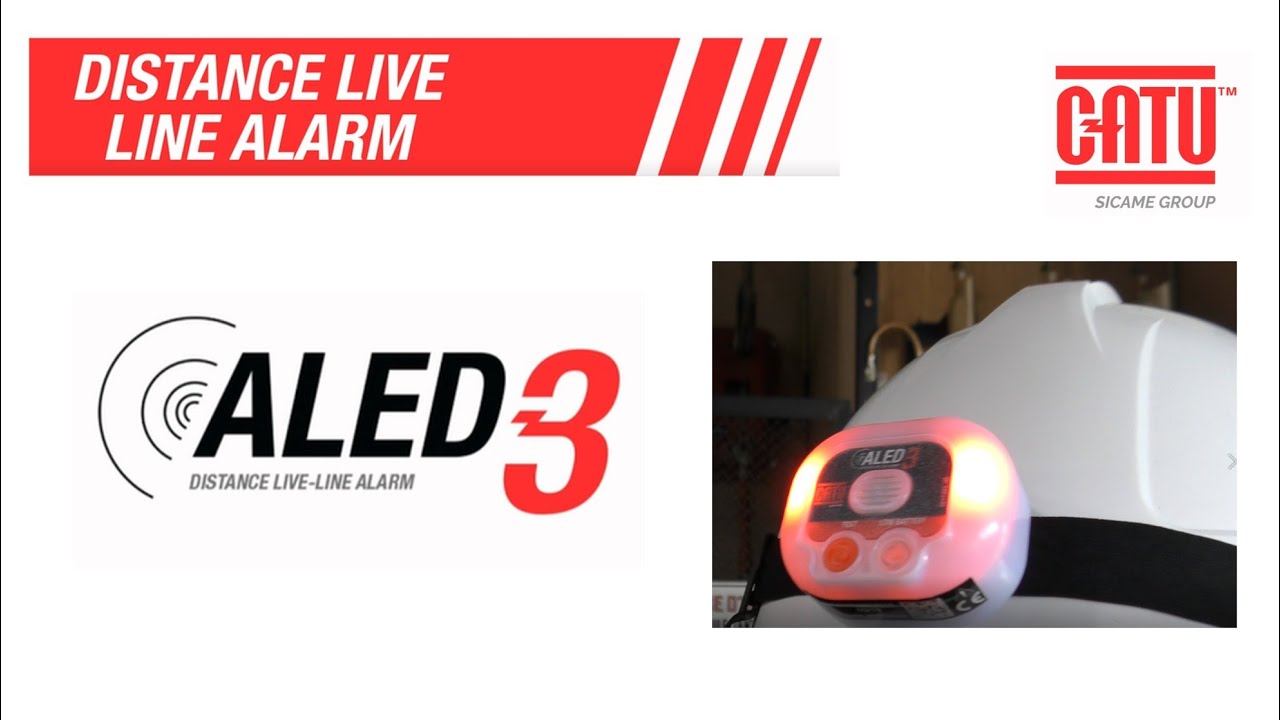 CATU ALED3 DISTANCE LIVE LINE ALARM - YouTube