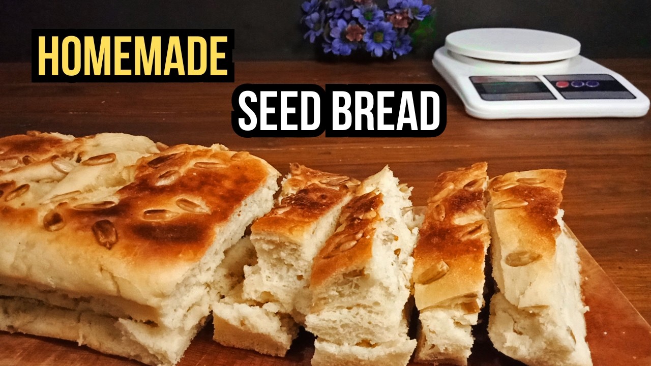 Just 3 Ingredients! The Best Way to Make Sunflower Seed Bread! - YouTube