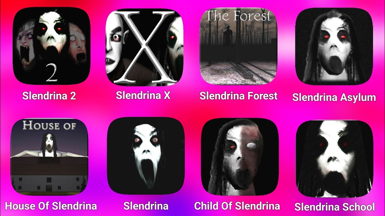 Slendrina All Games | House | Cellar | School - YouTube