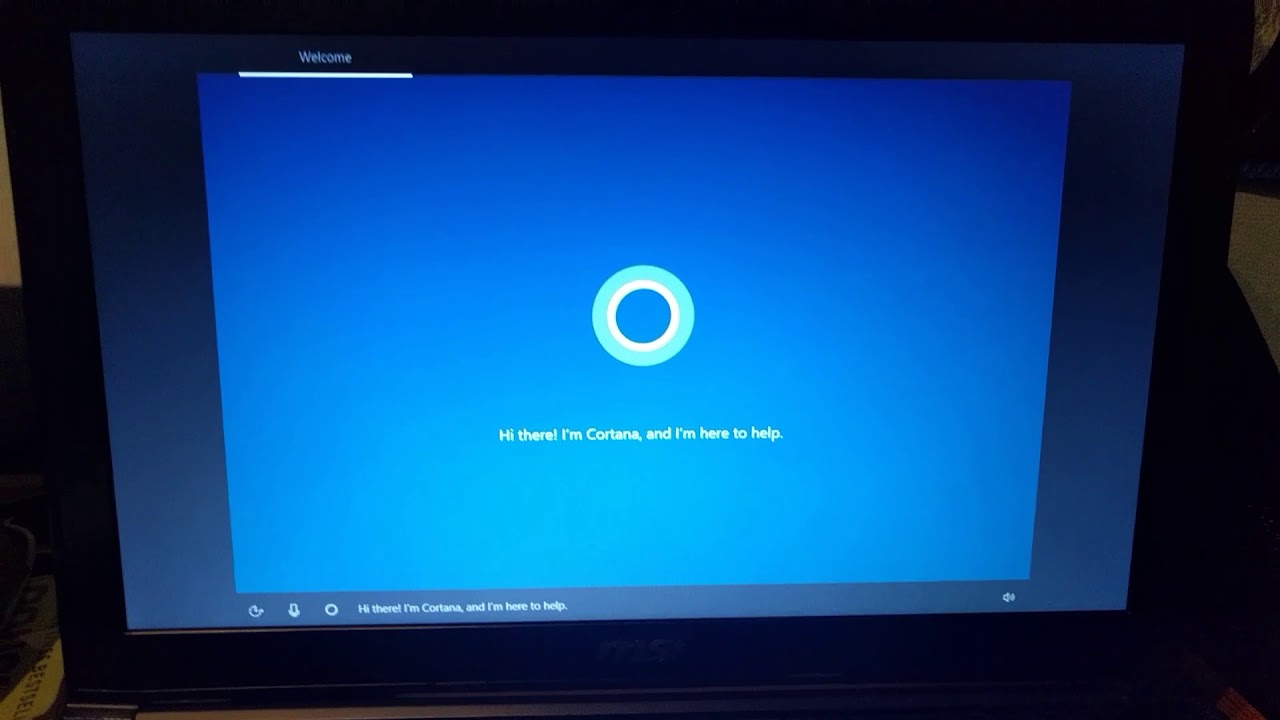 Windows 10 Creators Update's Welcome Screen - YouTube