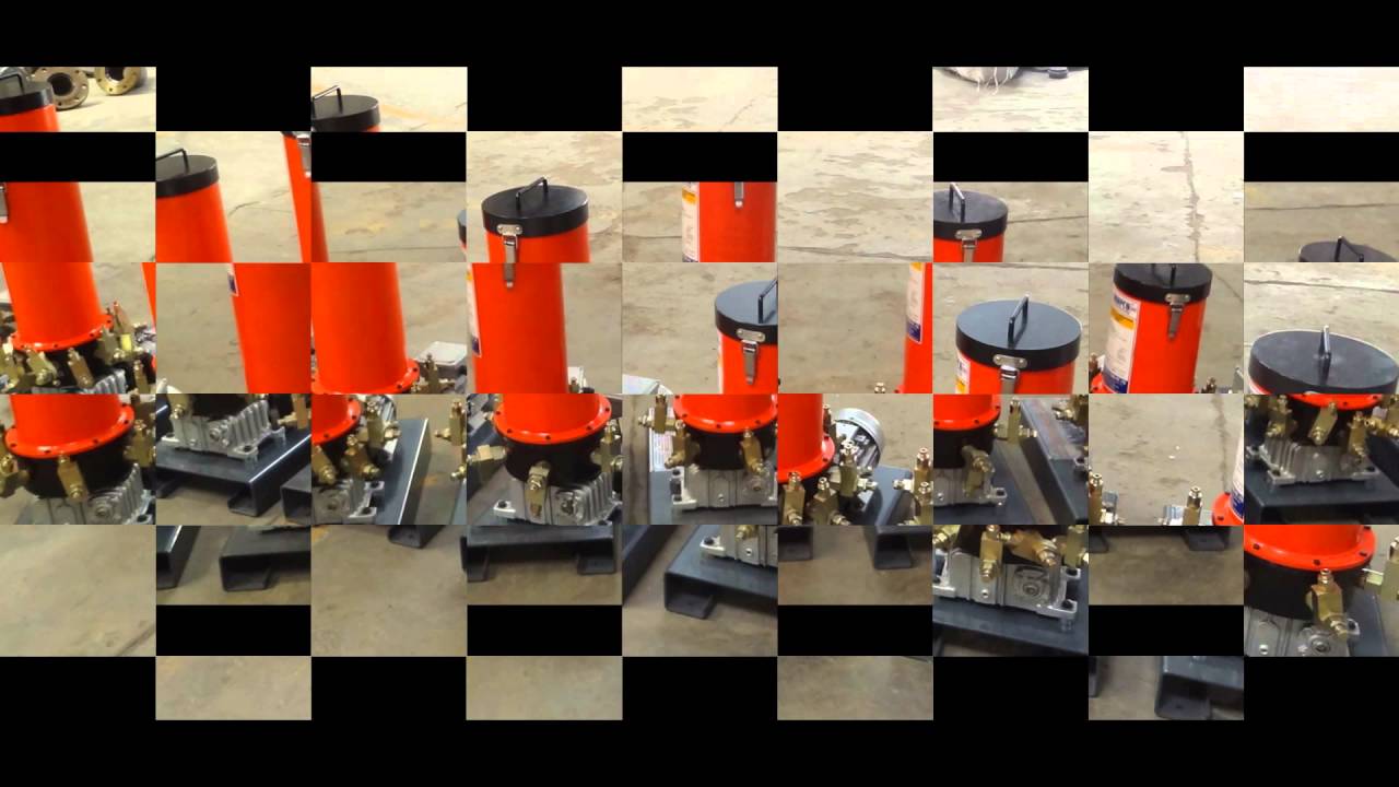 RADIAL GREASE LUBRICATION SYSTEM / GREASE DISPENSING UNIT - YouTube