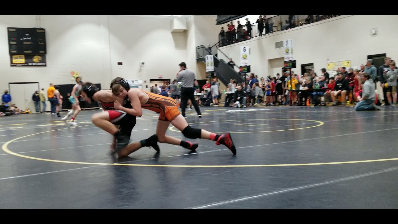 Jack Ferguson - Jasper Folkstyle Tourn IN 3rd match for Colt Youth 106 ...