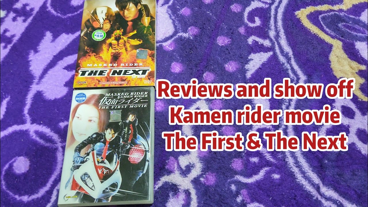 Review show off kamen rider The First n The Next VCD - YouTube