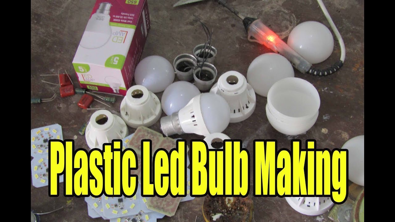 Plastic #LED #Bulb Making #Business Tamil | Raw Materials Price - YouTube