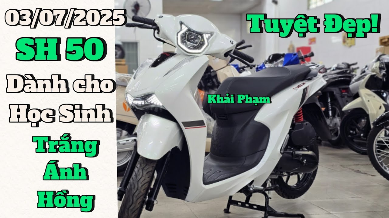 Nổ Máy SH 50: tay ga cho Học Sinh vừa Đẹp vừa Sang + giá dễ tiếp cận ...